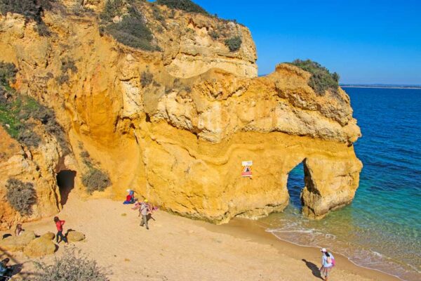 Praia do Camilo - Picture Perfect Beach in Lagos - The Algarve Family