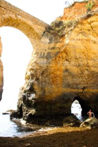 Praia Dos Estudantes a Beautiful Beach in Lagos Portugal. - The Algarve ...