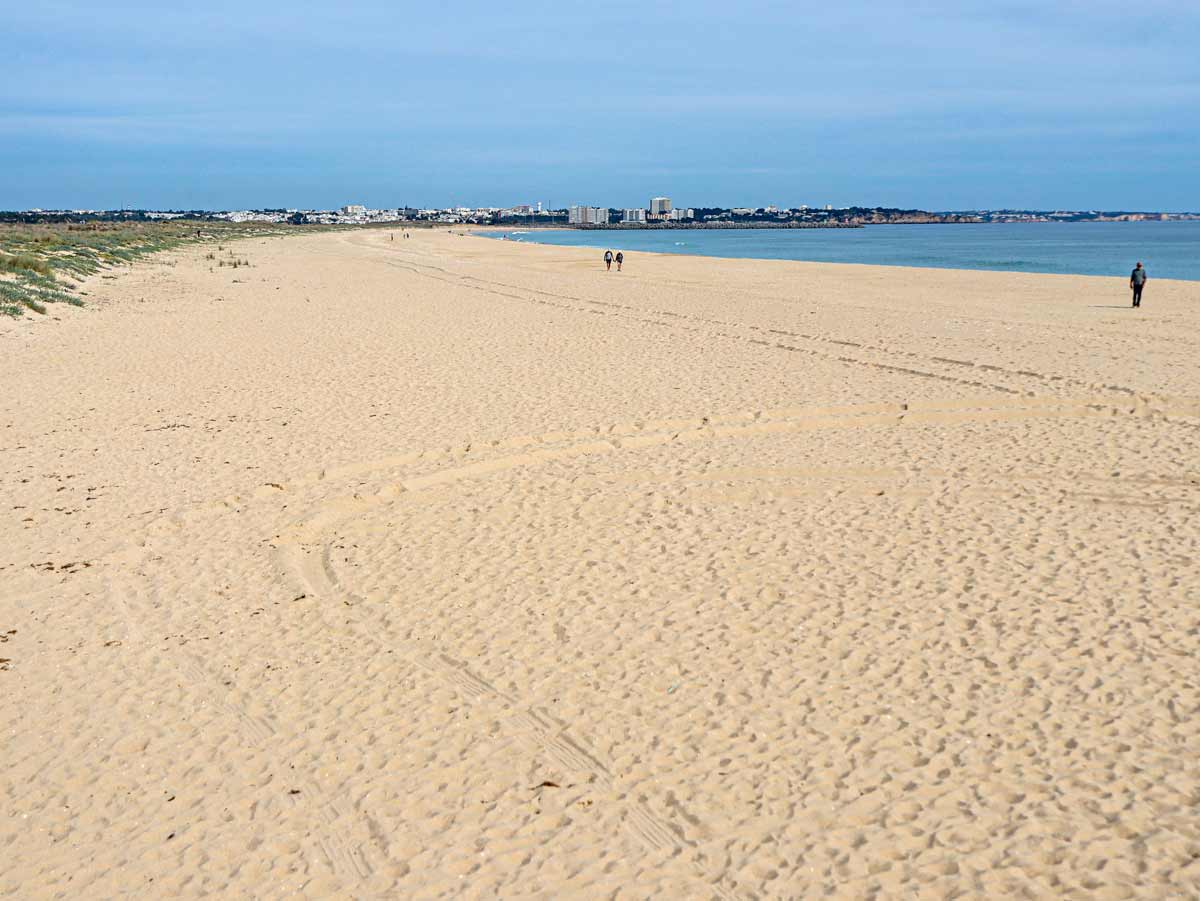 Meia Praia boardwalk - a perfect beach stroll in Lagos - The Algarve Family